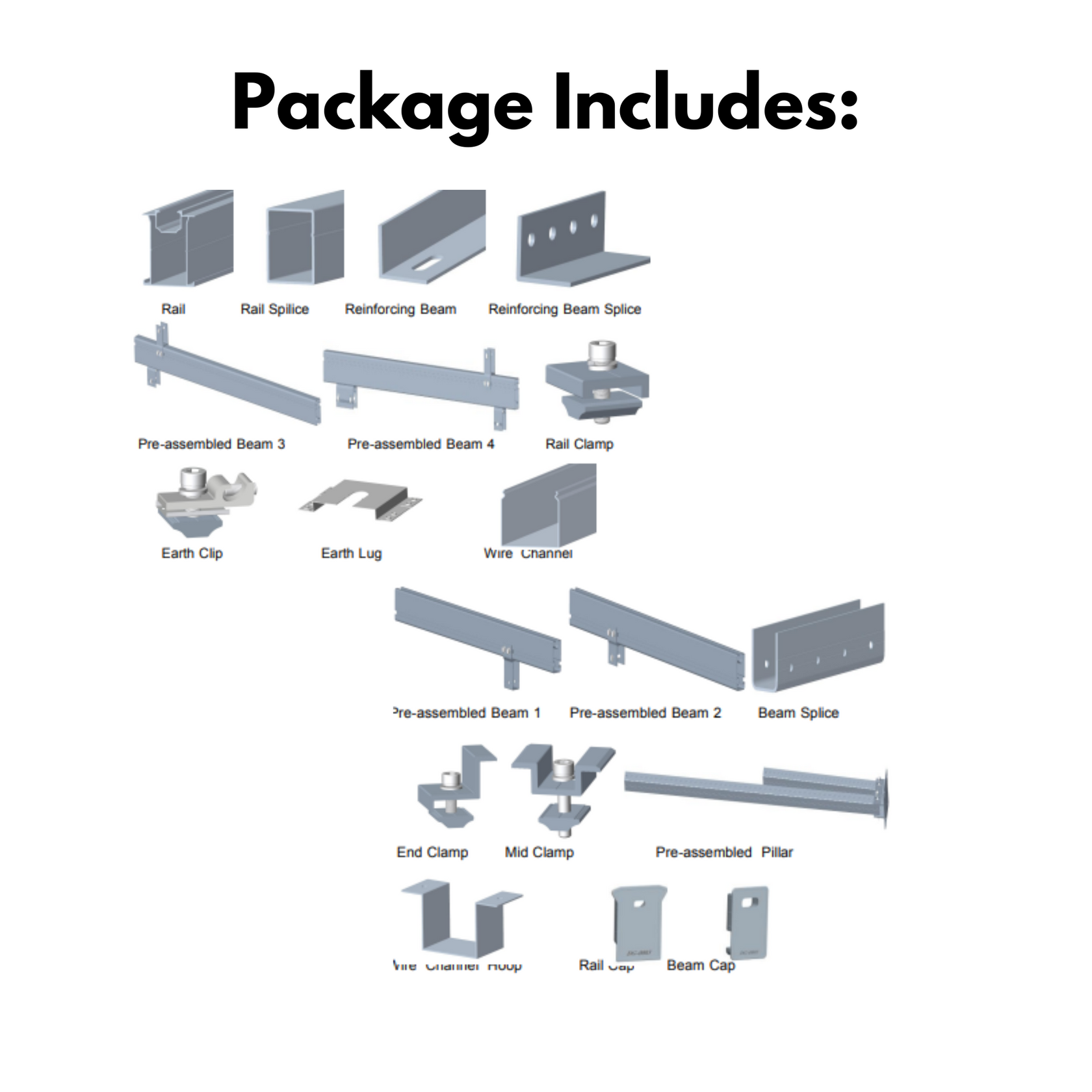Maple Leaf Power Systems 8 Panel Solar Ground Mount – MapleLeafPowerSystems