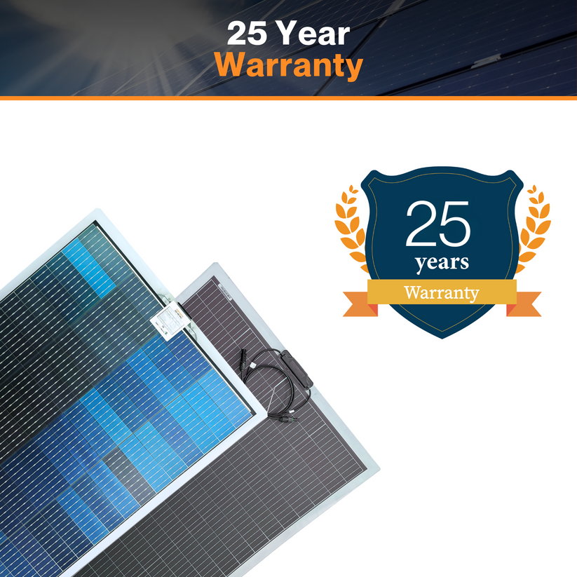 Maple Leaf 150W CPC Semi-flexible Solar Panel- Bendable Lightweight Wi – MapleLeafPowerSystems
