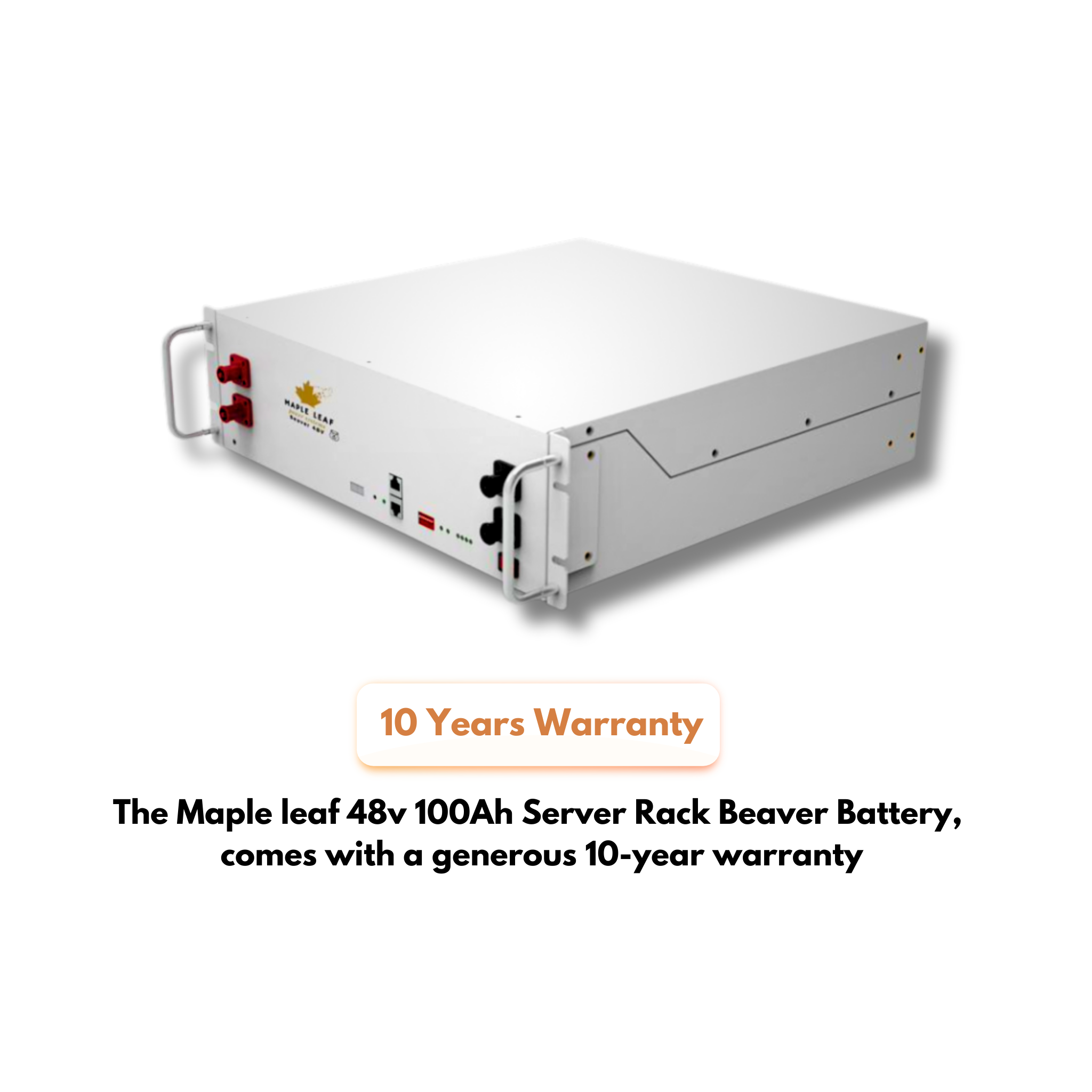 Maple leaf 48v 100Ah Server Rack Beaver Deep Cycle Lithium Iron Phosph – MapleLeafPowerSystems