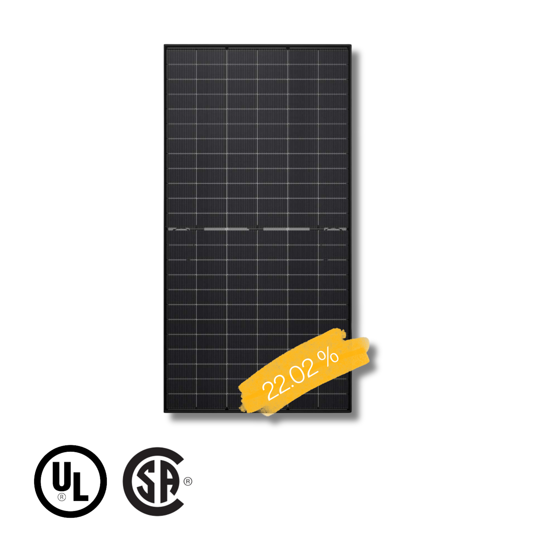 Maple Leaf All Black Bifacial Solar Panel 570W- W/ N-type Mono Cells ...